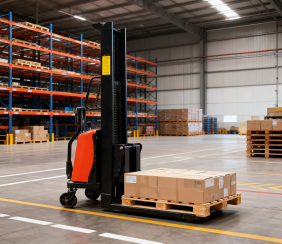 semi electric stacker 1.5 ton, ideal for safe, reliable, and efficient ...